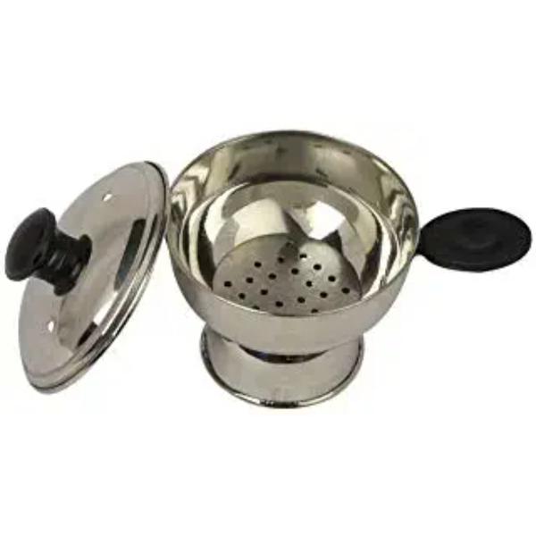 Subaa Stainless Steel Chiratta Puttu Cooke Kudam Maker (Silver) - JioMart