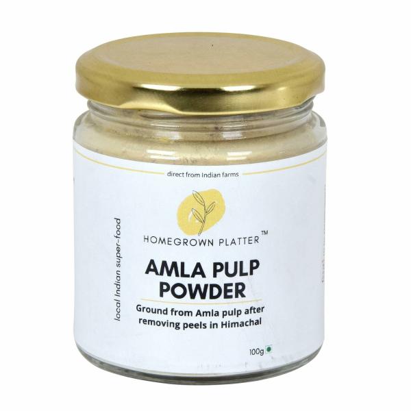 Homegrown Platter Amla Pulp Powder [Seedless] from Himachal Pradesh ...