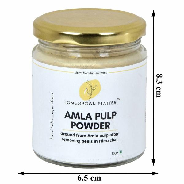 Homegrown Platter Amla Pulp Powder [Seedless] from Himachal Pradesh ...