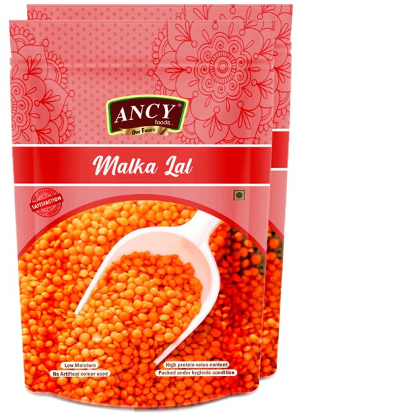 Ancy Masoor Lal/Malka Lal Dal 1000 g (2x500 g) - JioMart