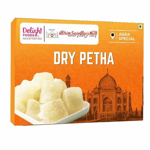 Delight Foods Original Agra Dry Petha 350g Indian Sweets Mithai - JioMart