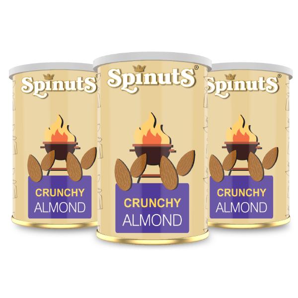 Crunchy Almonds ( Pack Of 3 ) - ( 300 g ) - JioMart