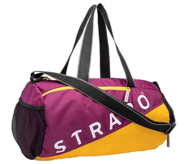 Strabo Unisex Purple, Yellow Bag Duffel Bag - JioMart