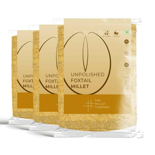 The Millet Company Unpolished Foxtail Millet 3 kg - JioMart