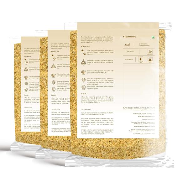 The Millet Company Unpolished Foxtail Millet 3 kg - JioMart