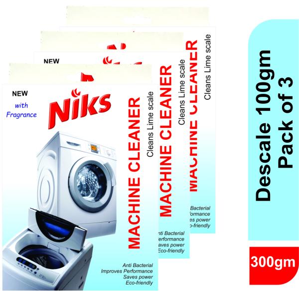 Niks Washing Machine Cleaner | Premium Scale Cleaning Powder | Washing ...