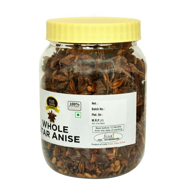 Food Essential Asian Star Anise (Chakri Phool) 500 gm. Highly Aromatic ...