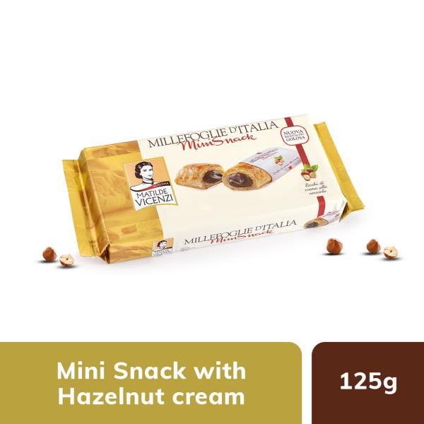 Vicenzi MINISNACK with hazelnut cream 5-pcs 125g - JioMart