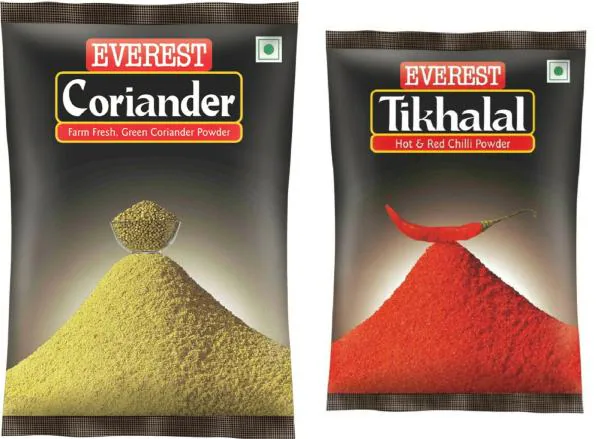 Everest Red Chilli Powder 500 Gm+ Everest Coriander Powder 500 Gm| 1 Kg ...