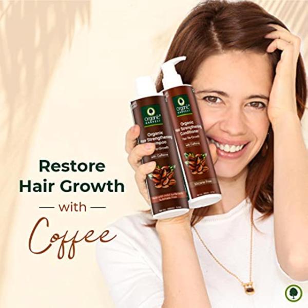 Coffee Shampoo, Conditioner & Castor Oil Combo, Suitable for All Hair ...