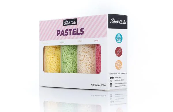 The Select Aisle's Pastel Sprinkles - 100g [Cake Decorations Kit ...