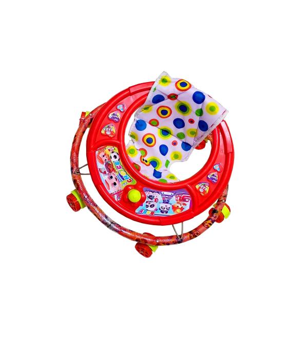 Musical Baby Walker with round shape and 6 heavy wheels - JioMart
