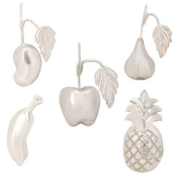 Osasbazaar Silver Fruits For Pooja/Festival (Pack of 5) - JioMart