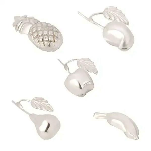 Osasbazaar Silver Fruits For Pooja/Festival (Pack of 5) - JioMart