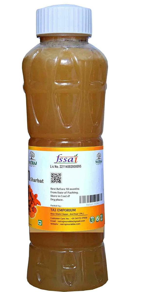 Natraj The Right Choice Rooh-e-azam Sharbat and Badam Sharbat - (750 X ...