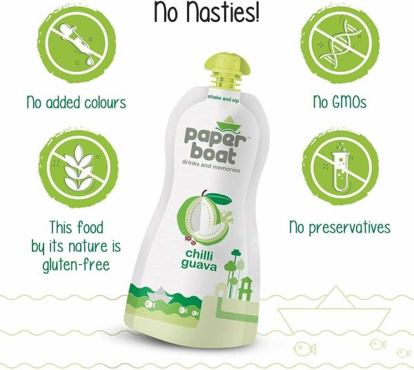 Paper Boat Chilli Guava Juice 200 ml (Pack of 12) - JioMart
