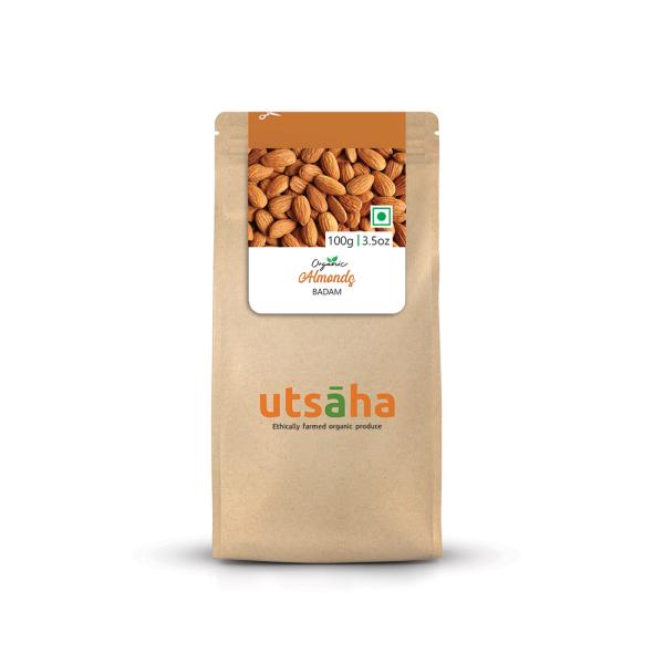 UTSAHA ORGANIC ALMONDS - JioMart
