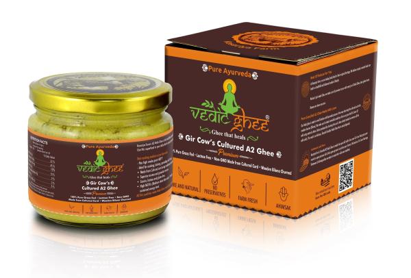Vedic Ghee A2 Gir Cow Desi Ghee 250 ml - JioMart