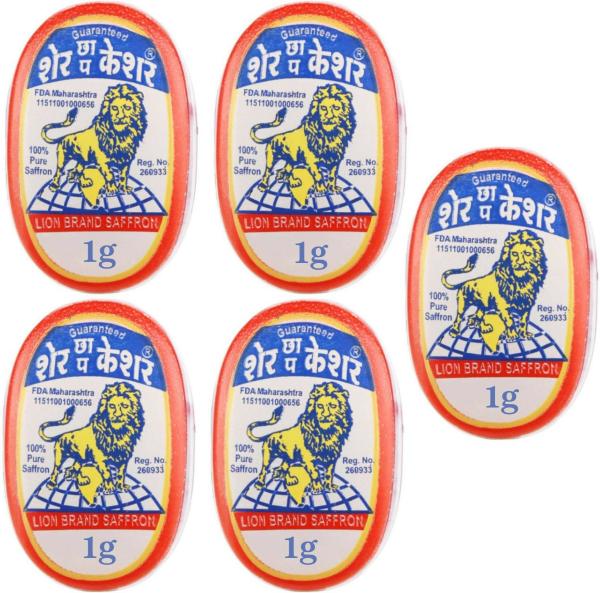 Lion Kashmiri Kesar Pack of 5 - JioMart