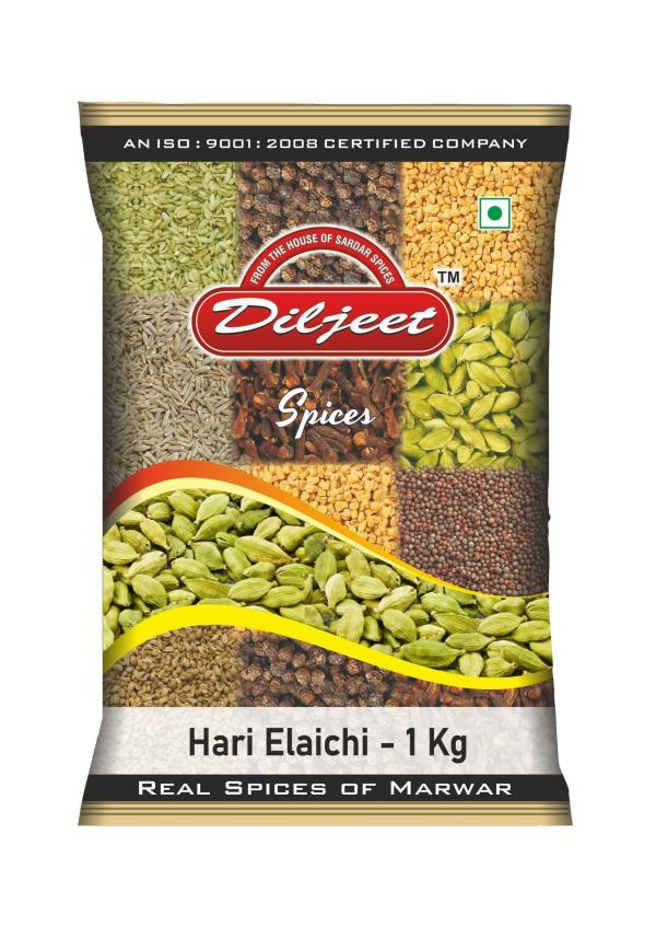 DILJEET SPICES Whole cardamom green Elaichi (1 kg) - JioMart