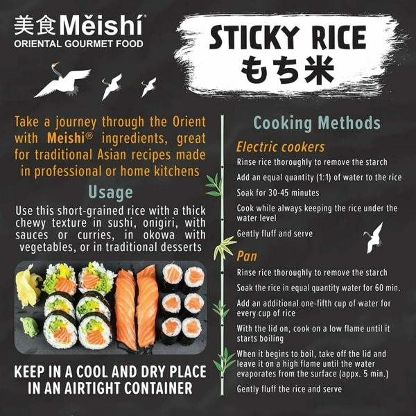Meishi Sticky Rice, 500g - JioMart