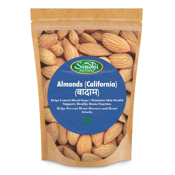 Sindhi Dry Fruits California Badam, American Badam, Raw, Eat Fresh ...