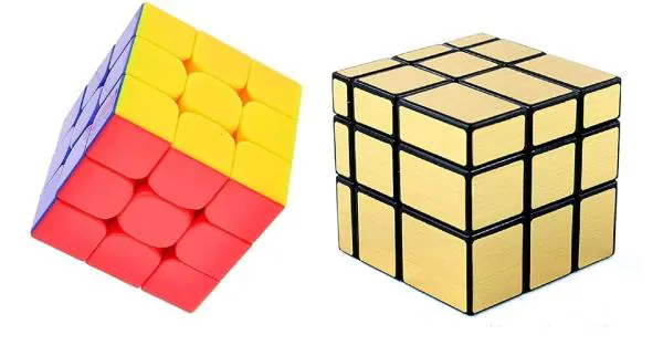Enorme High Speed 3x3x3 Cube & Golden Mirror High Stability Magic ...