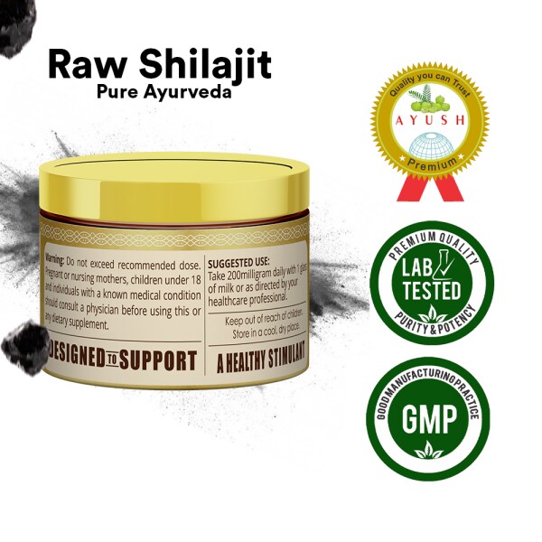 Simply Herbal Divya Himalayan Raw Shilajit Resin For Strength, Power ...
