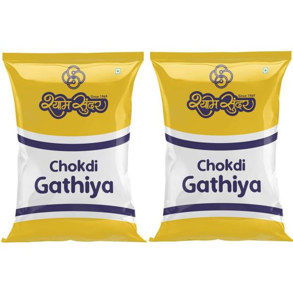 Shyam Sunder Gathiya Chokdi, 200 Gm (Pack Of 2) - JioMart