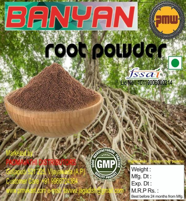 Pmw - Banyan Roots Powder 100 Grams - JioMart