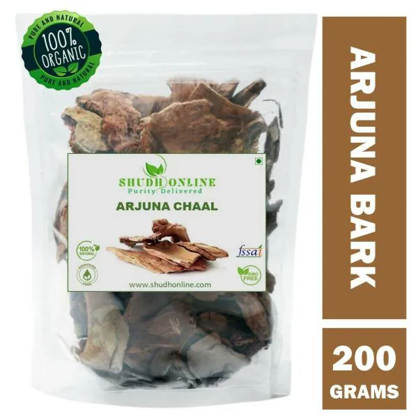 Shudh Online Arjun ki Chal (200 g), Arjuna Bark, Arjun Chaal Tree Kwath ...