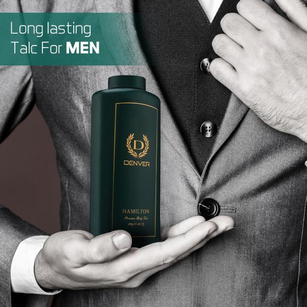DENVER Hamilton Premium Body Talc ( 2 X 300 g) - JioMart