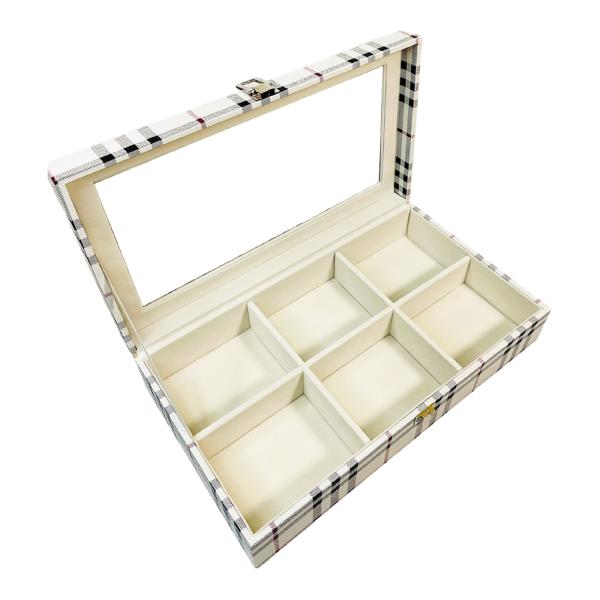 La Trove Wood Case for 6 Pocket Open Belts and Accessories Storage ...