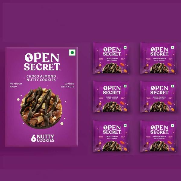 Open Secret Choco Almond Cookies Box Pack Combo - Pack of 6 - JioMart