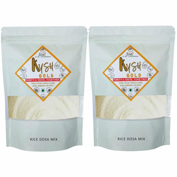 Kush Gold Rice Dosa Instant Mix / South Indian Breakfast Mix / (Pan ...