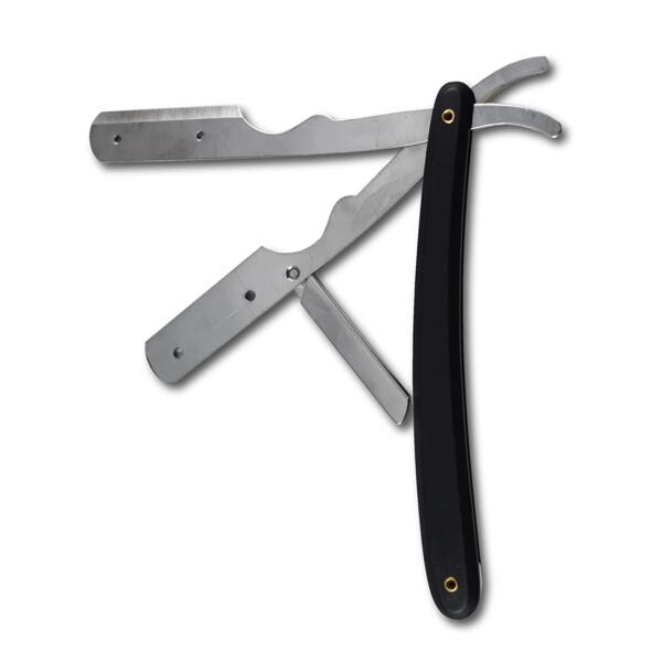 Verceys Classic old school razor Professional Salon Folding Black Razor ...