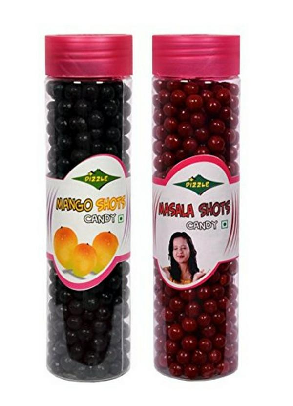 Dizzle Mango Candy 220g & Masala Shots Candy 250g Combo - JioMart