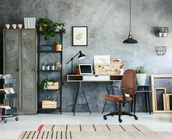 HOF F502 Office Computer Desk Chair Comfort Leatherrete Ergonomic ...