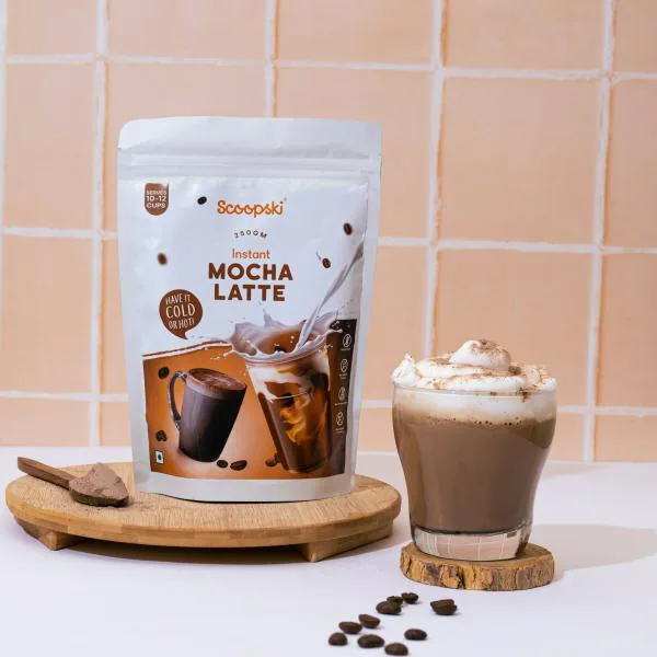 Scoopski Instant Mocha Latte Powder 250 gm - JioMart
