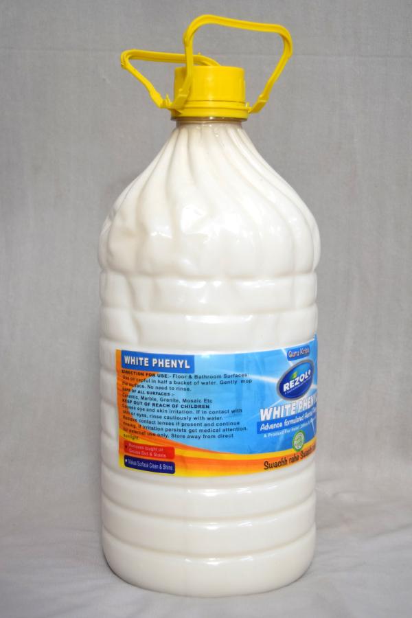 REZOL WHITE PHENYL 5 LTR WITH FRAGNANCE , FLOOR CLEANING GEL - JioMart