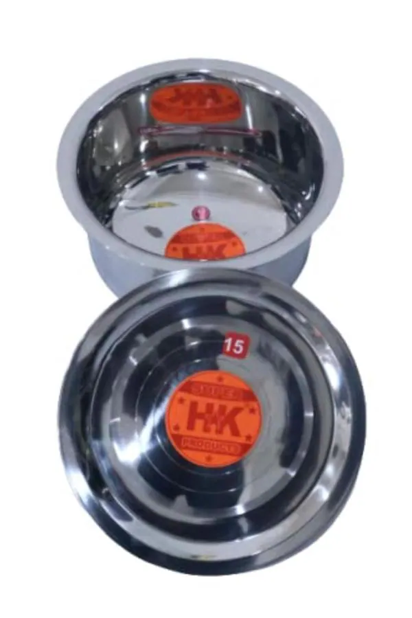 Super HK Stainless Steel Tapeli with LID Set 5 litres - JioMart