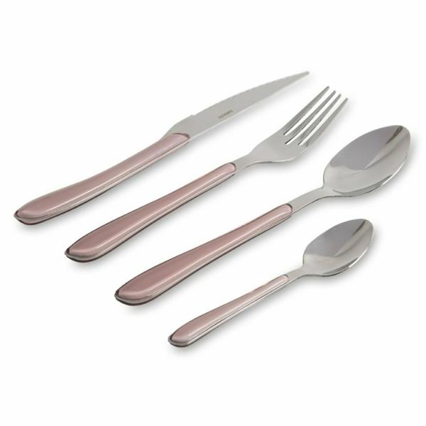 Sabichi 24 Pieces Stainless Steel Cutlery Set for Dining Table - Roma ...