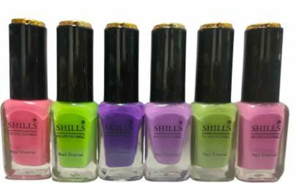 Shills Professional Nail Polish 72 ml (Pack of 6) - JioMart