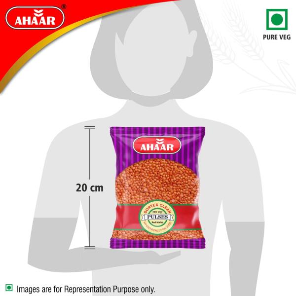 Ahaar Red Malka Masoor Dal - 500 Gram - JioMart
