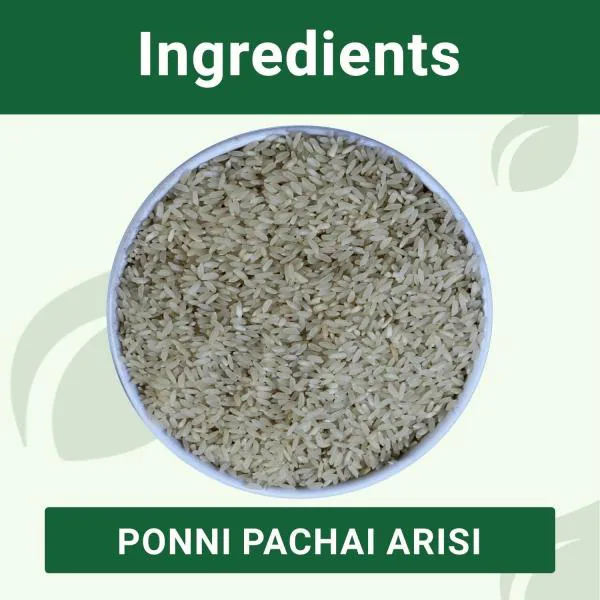 B&B Organics Ponni Raw Rice / Ponni Pachai Arisi (Medium Grain) (3 kg ...