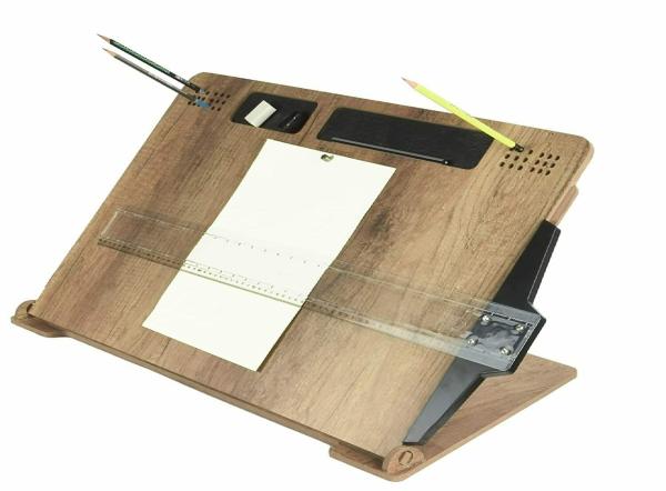 Foldable Drawing Board with Edge Magnet and Pencil Holder 17 x 24 Inch ...