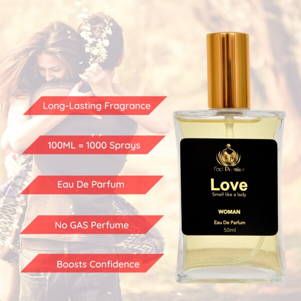Europa Products LOVE 50ML Perfume Spray for Women| Attar | Itra | Ittar ...