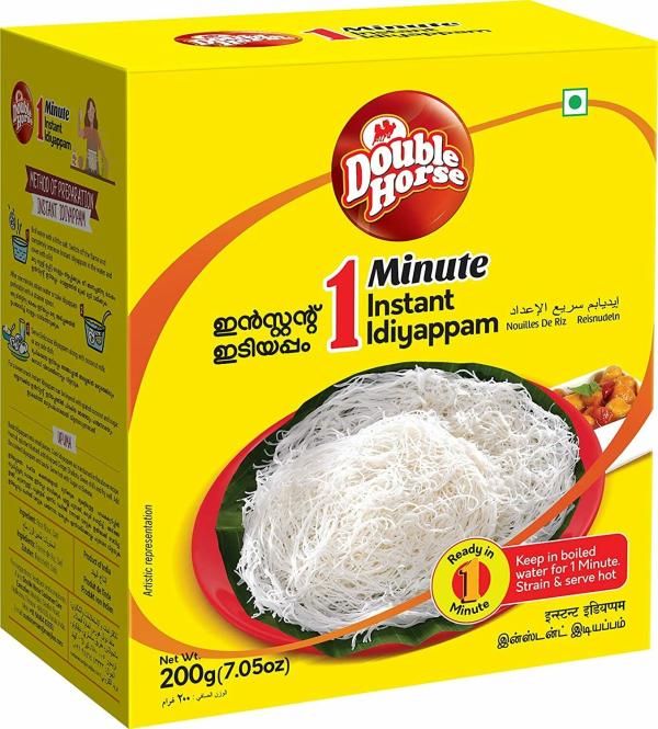 Double Horse Instant Idiyappam White, 200g x 2 | Idiyappam | String ...