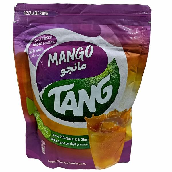 Tang Mango Drink Powder Resealable Pouch, 375 Gram - JioMart
