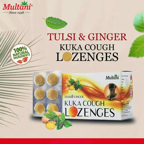 Multani Kuka Cough Combo | Kuka Cough Syrup & Kuka Cough Lozenges 4 ...
